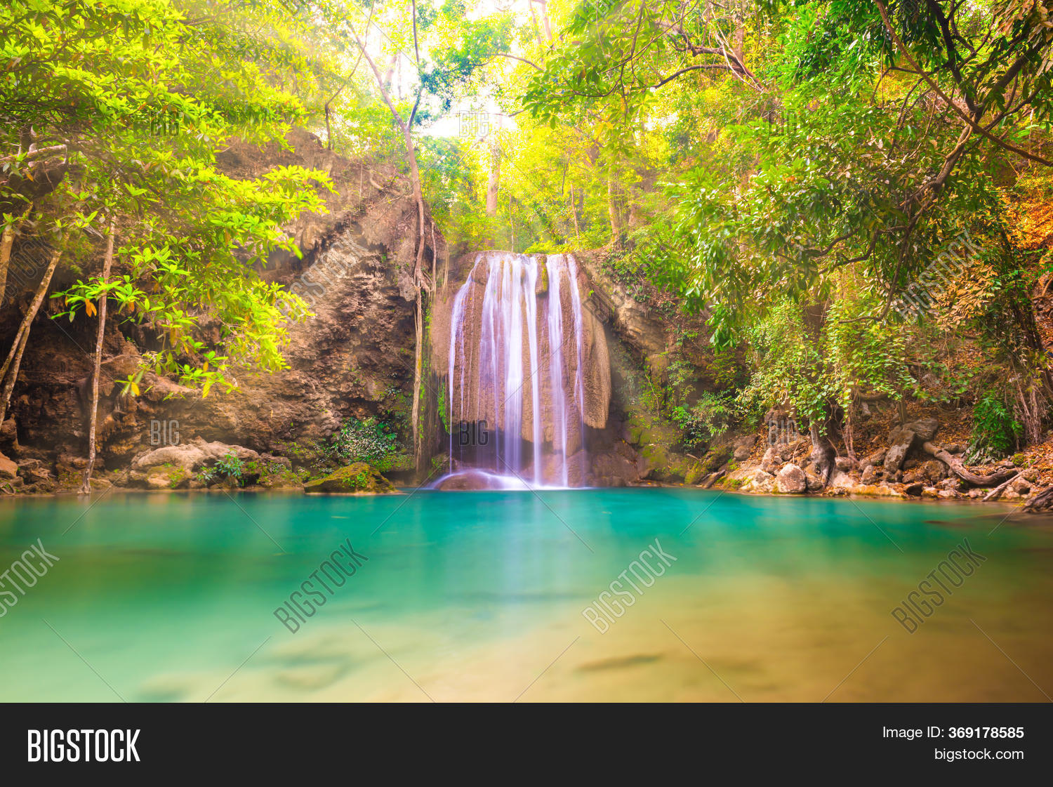 Tropical Waterfall Image & Photo (Free Trial) | Bigstock