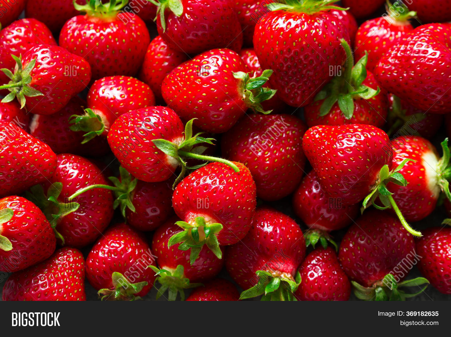 Ripe Red Strawberries Image & Photo (Free Trial) | Bigstock