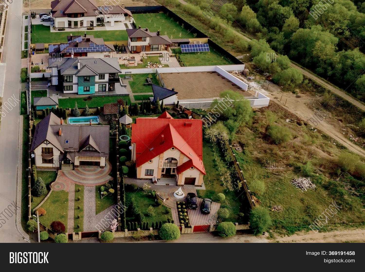 Aerial Top View Image & Photo (Free Trial) | Bigstock