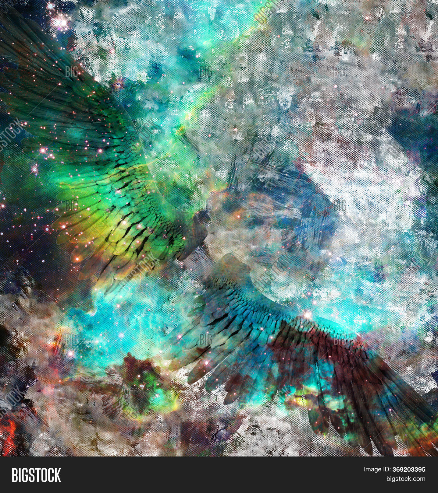 Wings Vivid Space. Image & Photo (Free Trial) | Bigstock