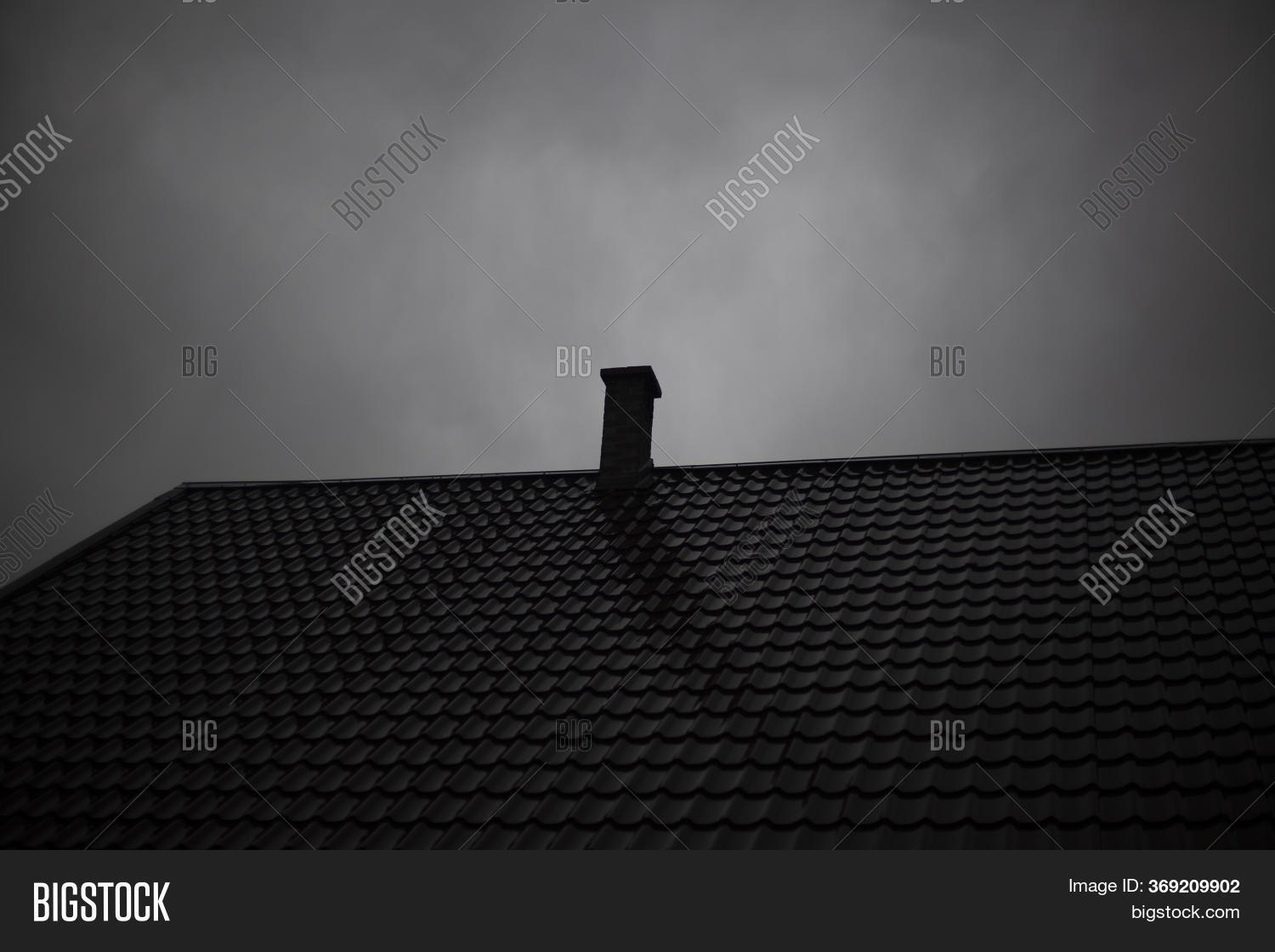 Roof House Cloudy Image & Photo (Free Trial) | Bigstock