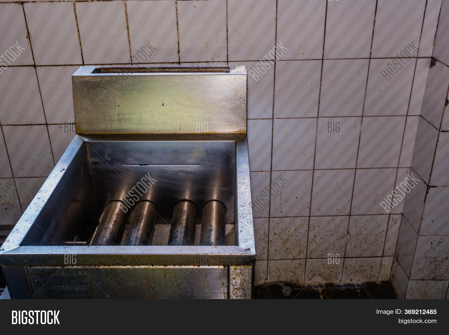 Dirty Empty Deep Fryer Image & Photo (Free Trial) | Bigstock