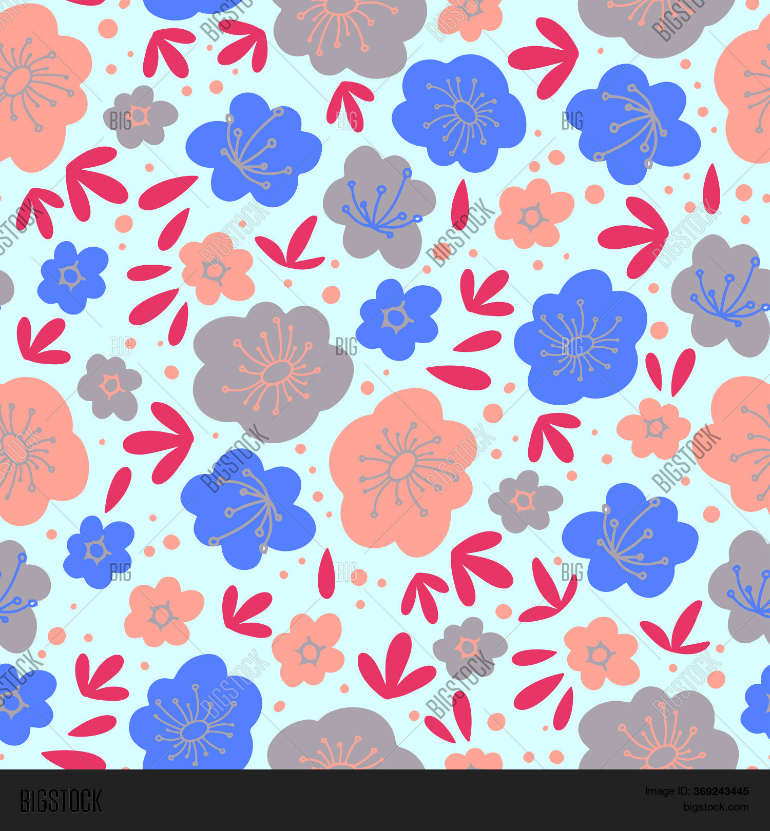 Floral Backdrop Vector & Photo (Free Trial) | Bigstock