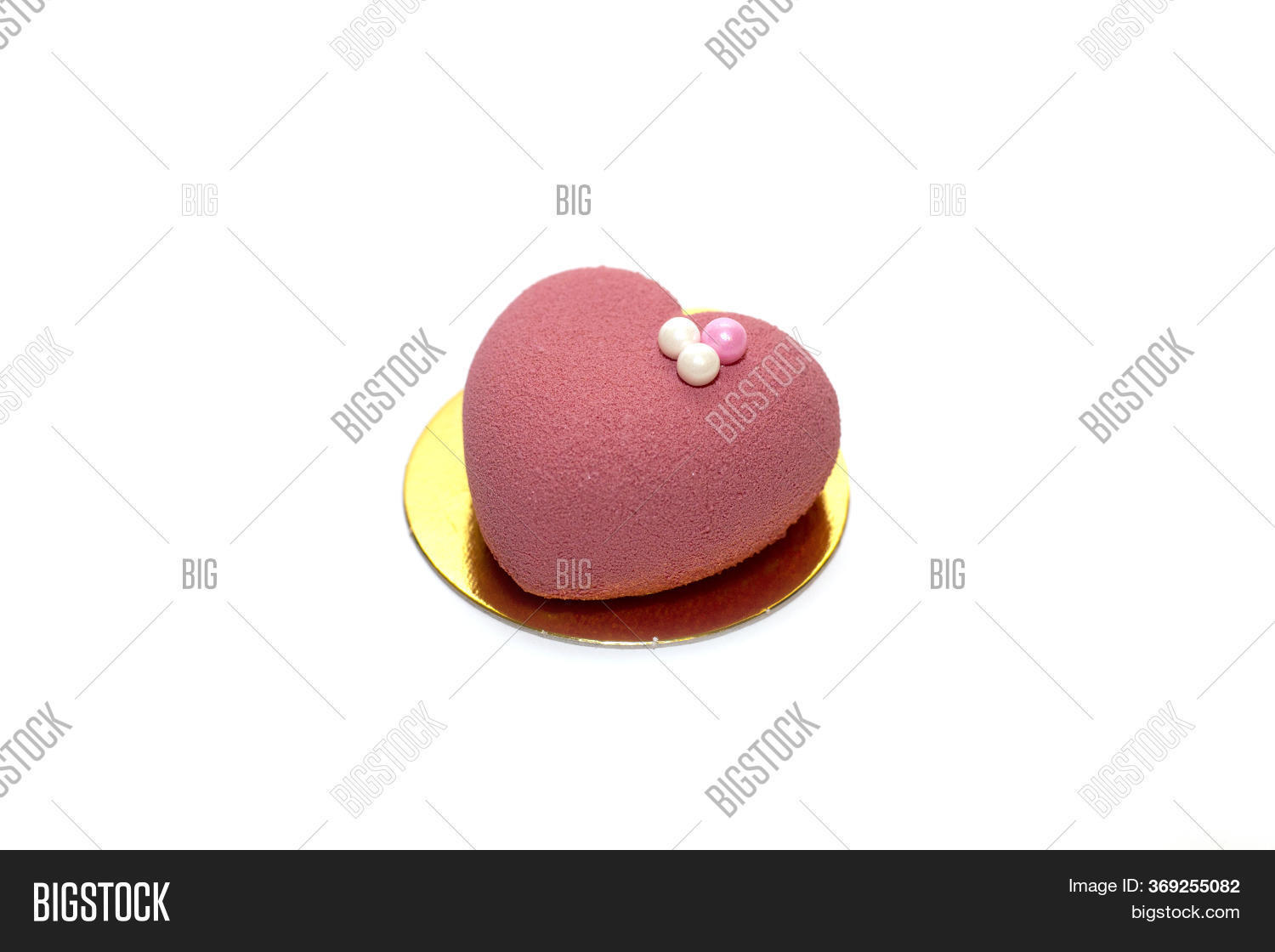 Pink Heart-shaped Cake Image & Photo (Free Trial) | Bigstock