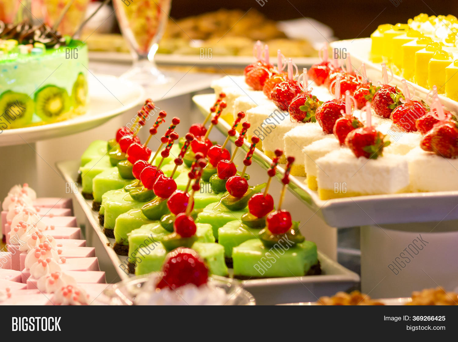 Showcase Many Cakes. Image & Photo (Free Trial) | Bigstock