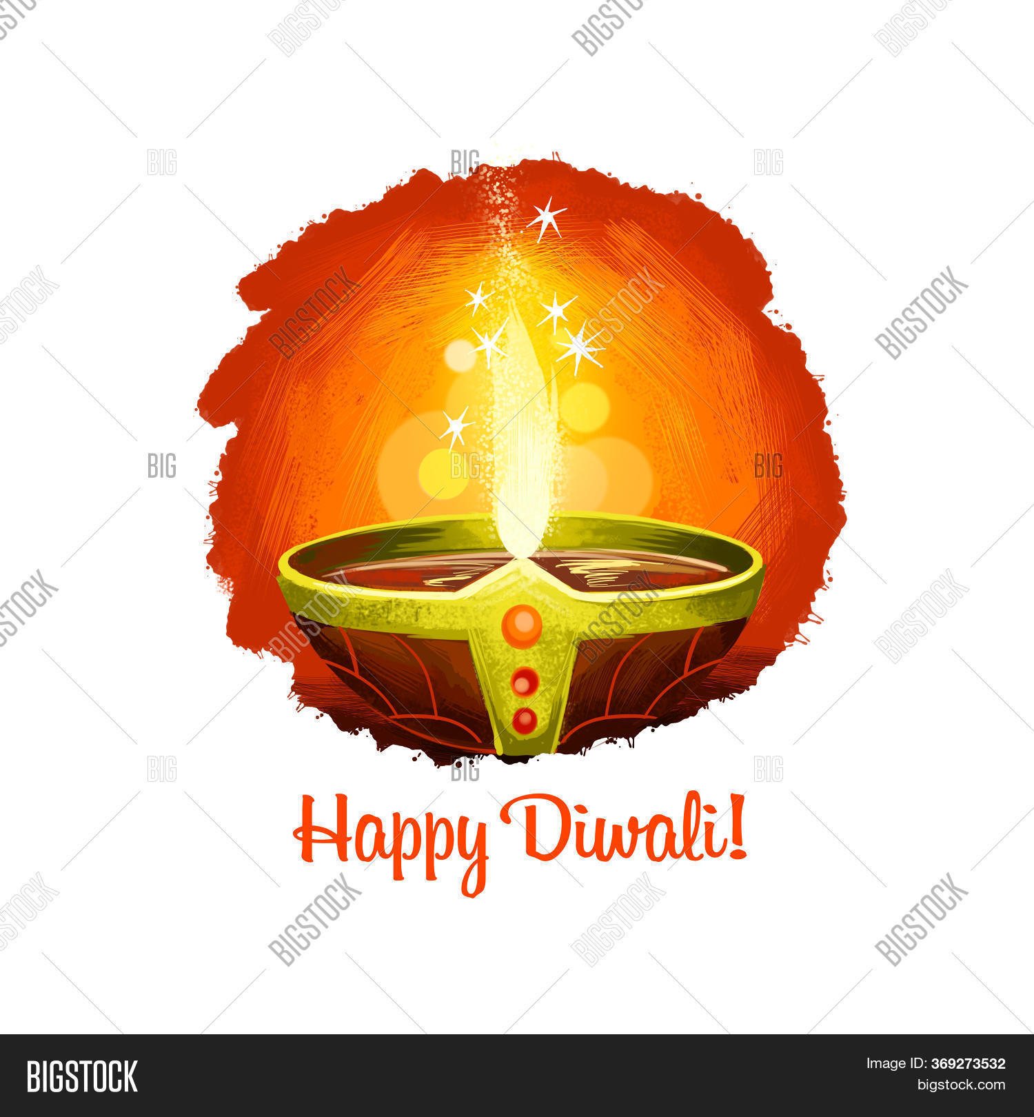 Happy Diwali Digital Image & Photo (Free Trial) | Bigstock