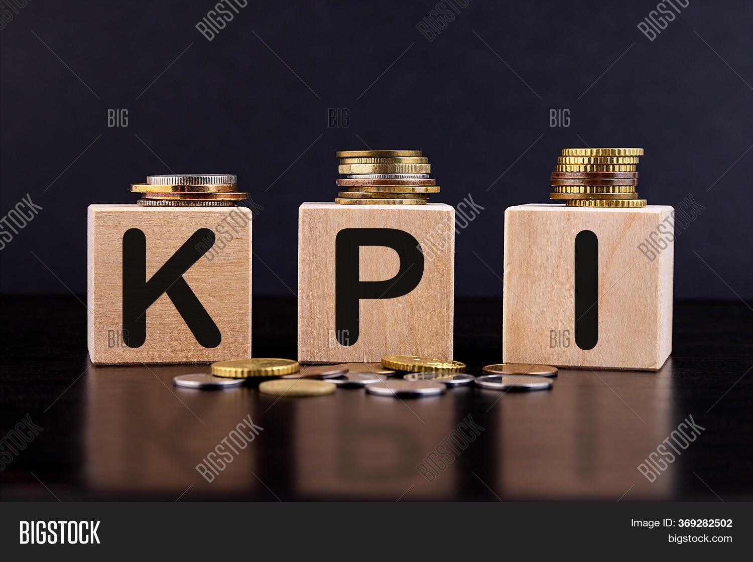 Kpi Word Written Image & Photo (Free Trial) | Bigstock