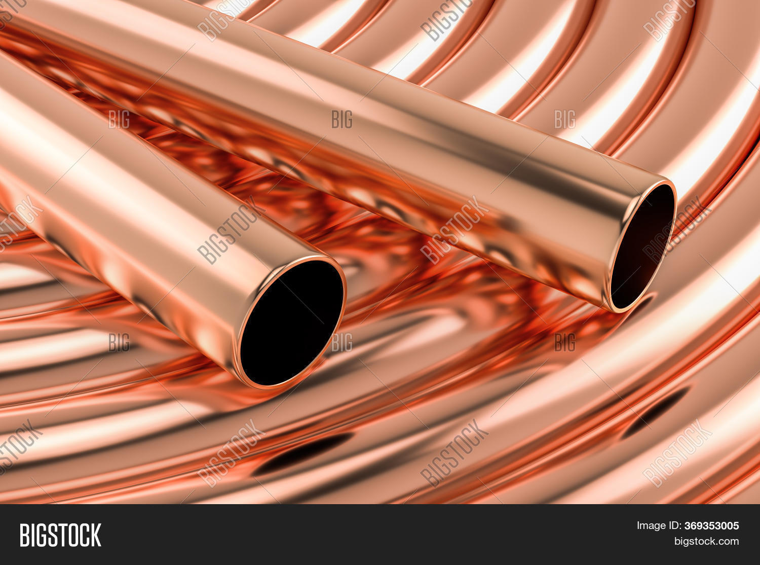 Copper Tubing Coils Image & Photo (Free Trial) | Bigstock