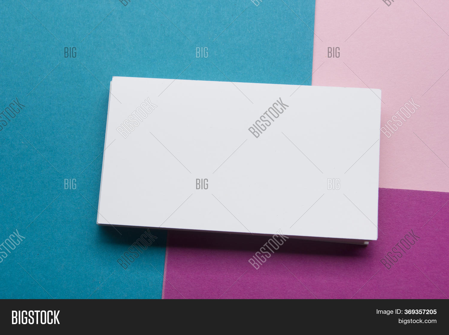 Business Cards Blank. Image & Photo (Free Trial) | Bigstock