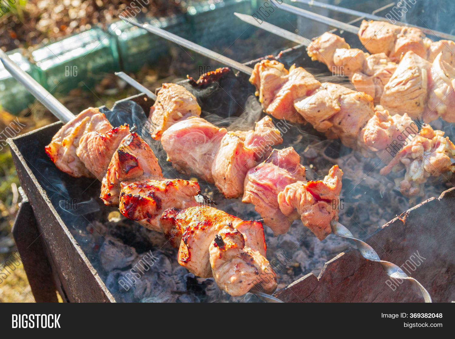 Fresh Pork Shish Kebab Image & Photo (Free Trial) | Bigstock