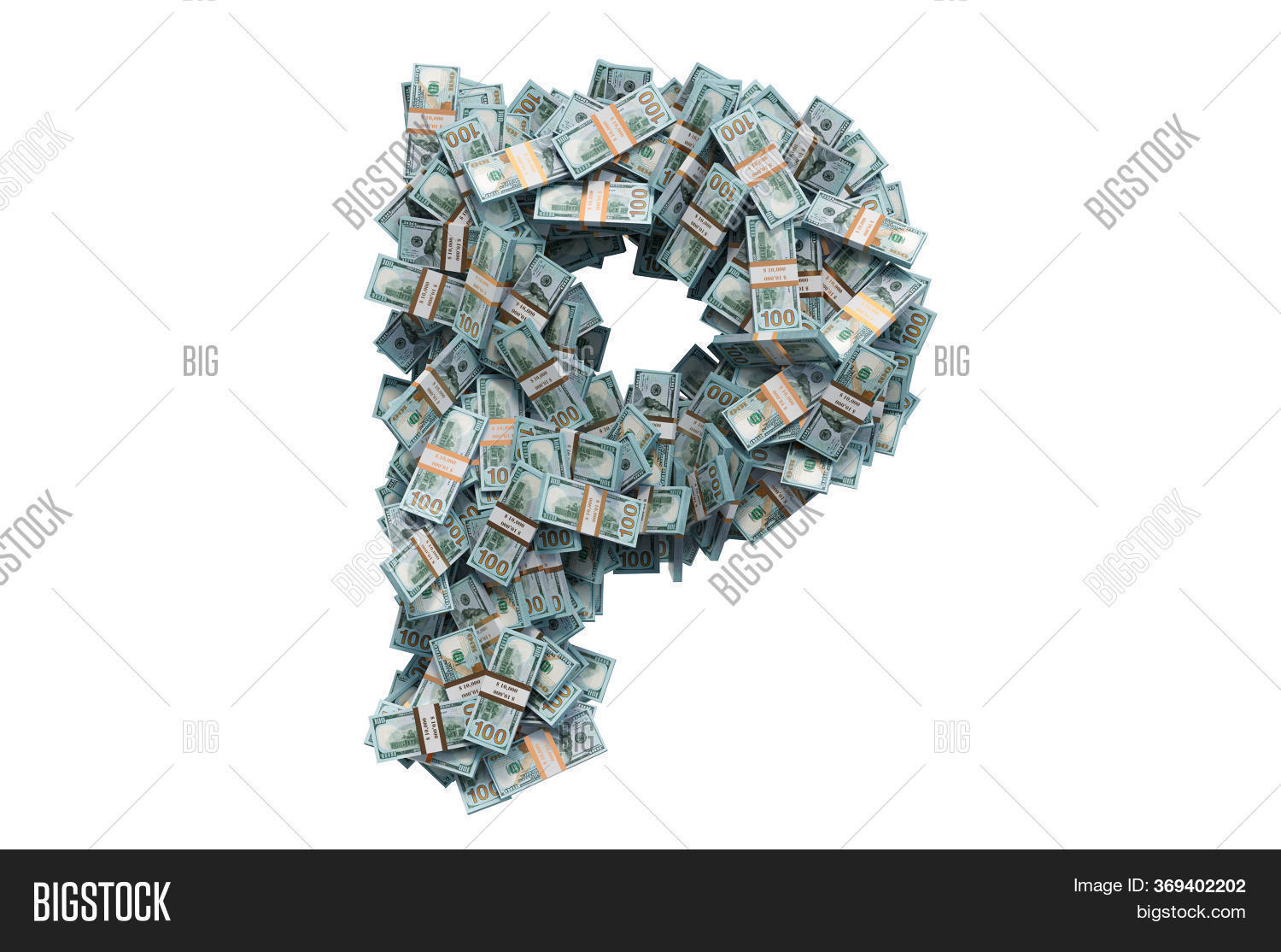 Letter P Dollar Packs Image & Photo (Free Trial) | Bigstock