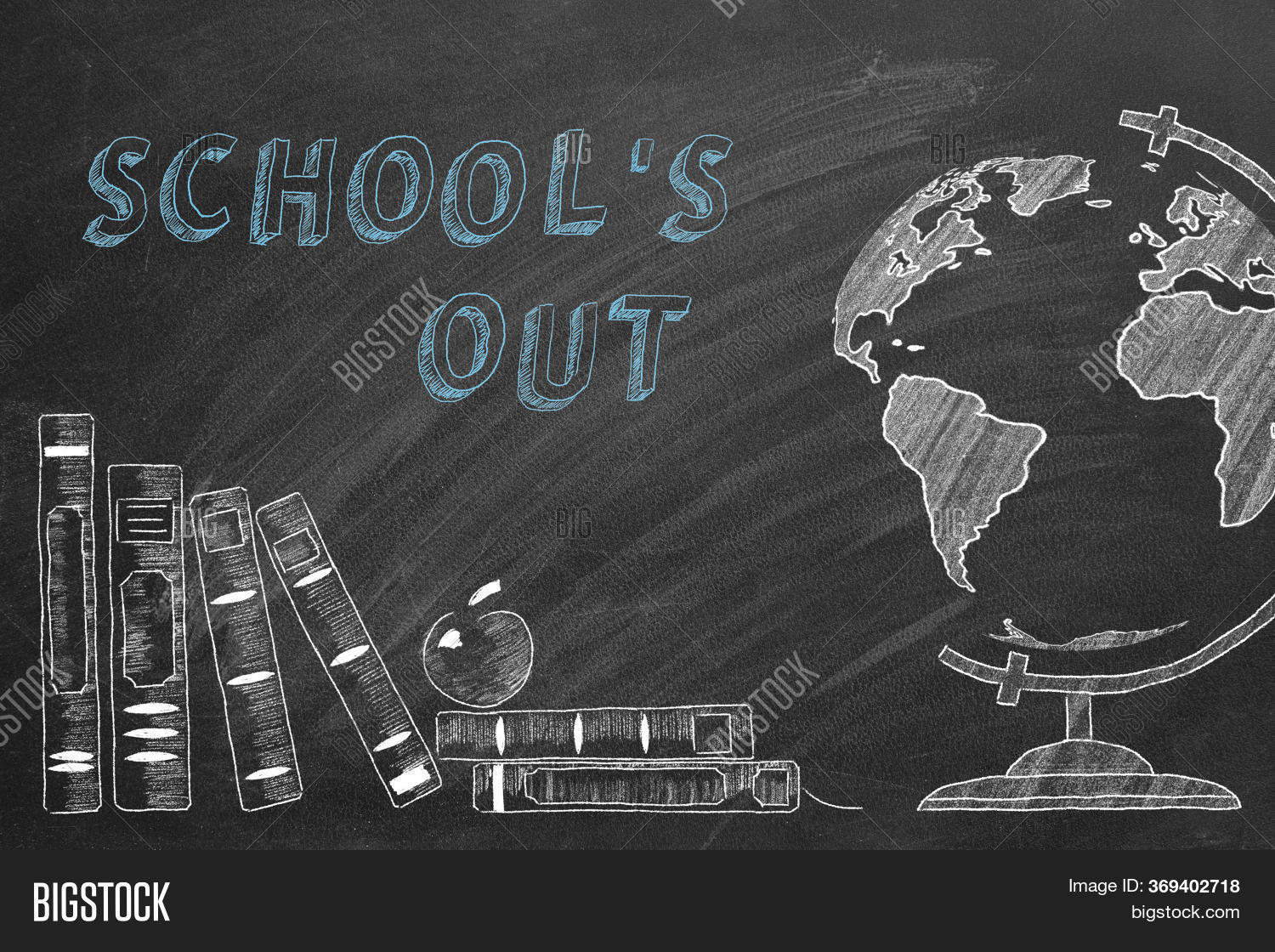 Lettering School's Out Image & Photo (Free Trial) | Bigstock