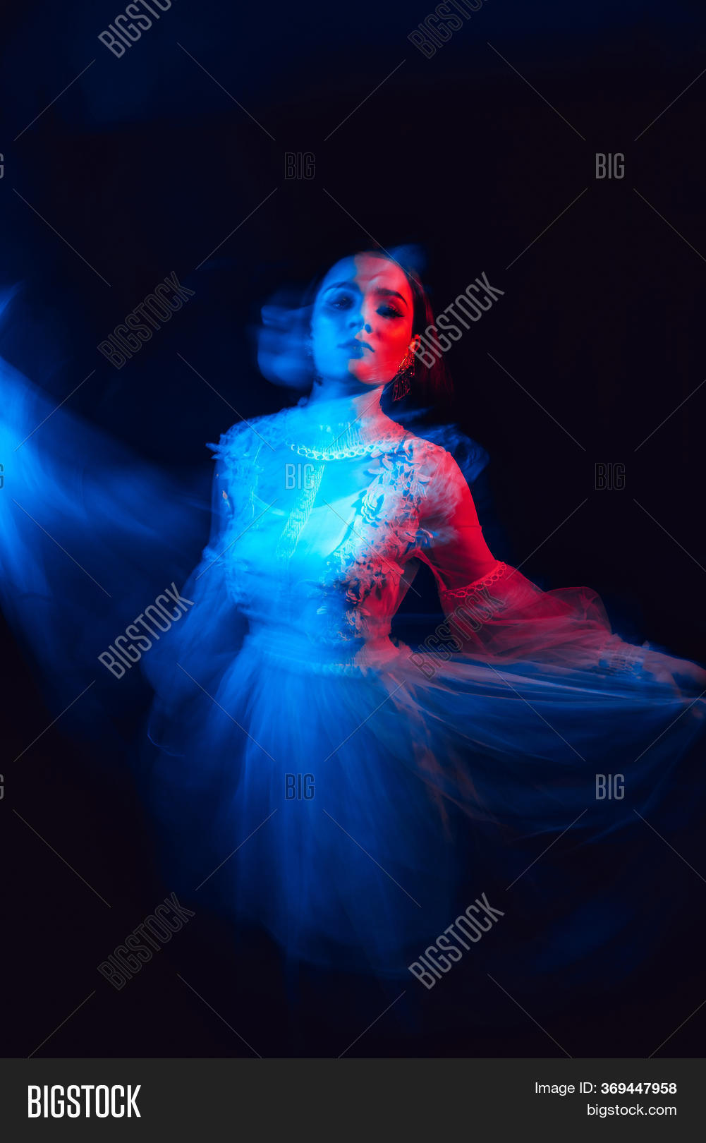 Sad Ghost Girl White Image & Photo (Free Trial) | Bigstock
