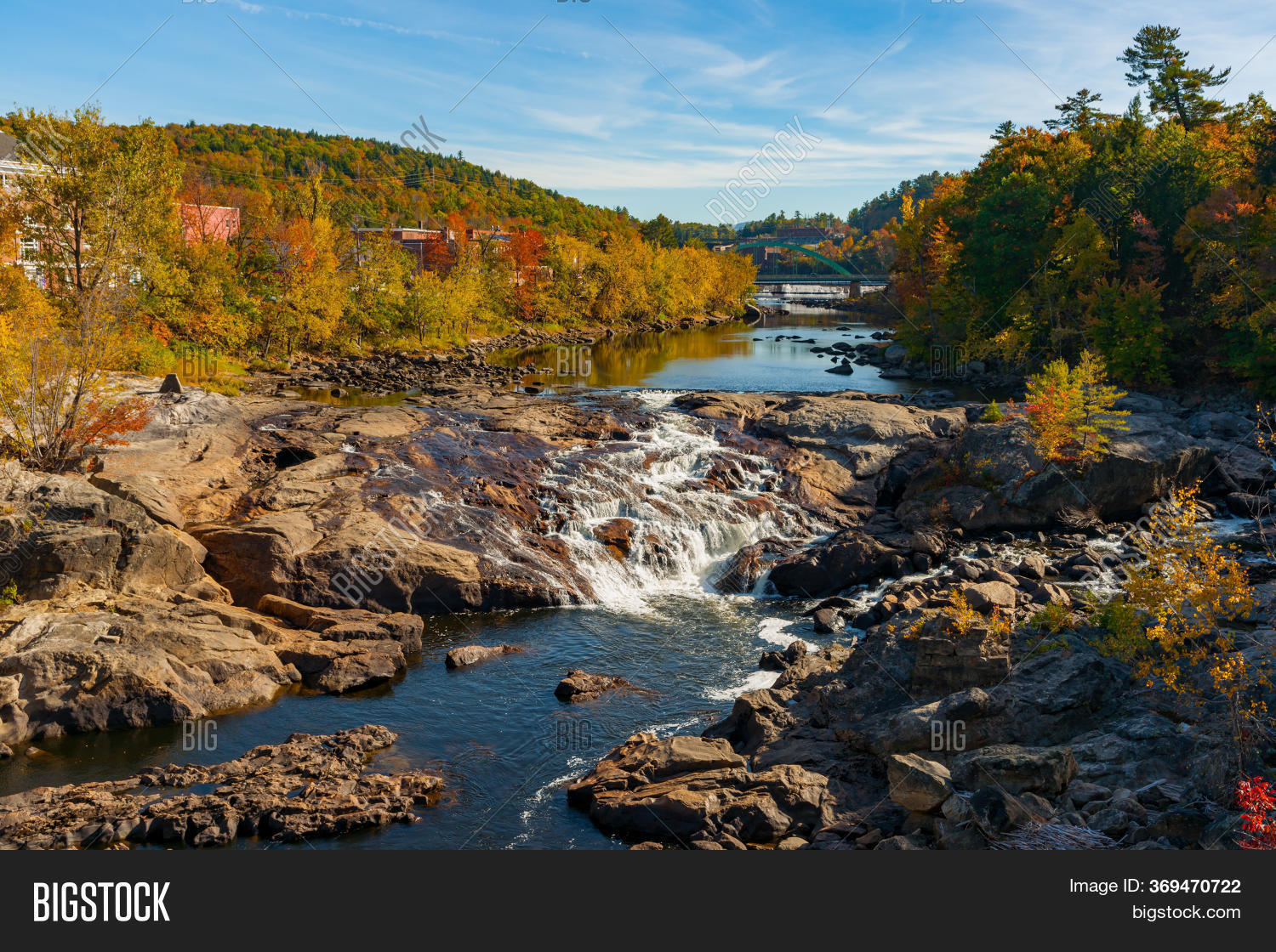 Idyllic Stream Rumford Image & Photo (Free Trial) | Bigstock