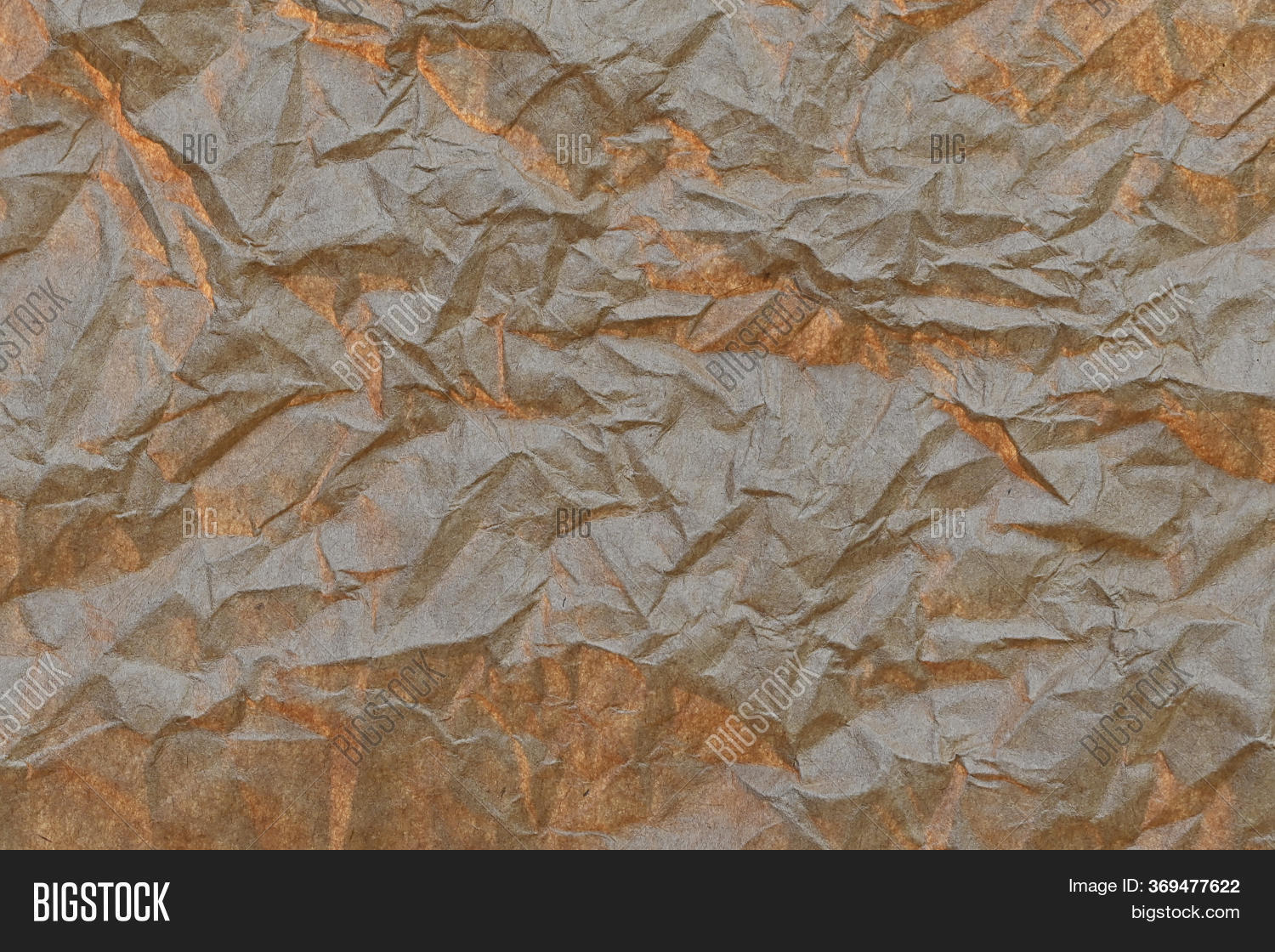 Brown Crumpled Paper Image & Photo (Free Trial) | Bigstock