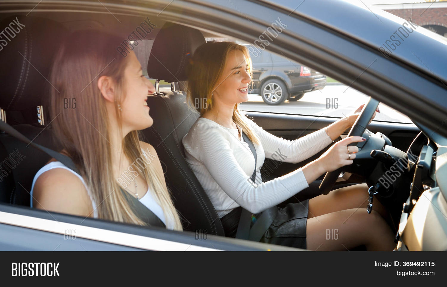 Portrait Two Girls Image & Photo (Free Trial) | Bigstock
