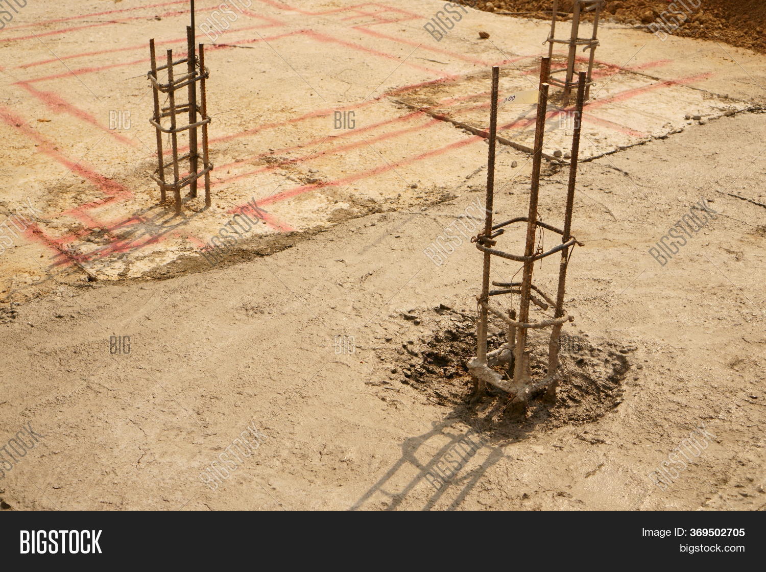 Construction Collum Image & Photo (Free Trial) | Bigstock