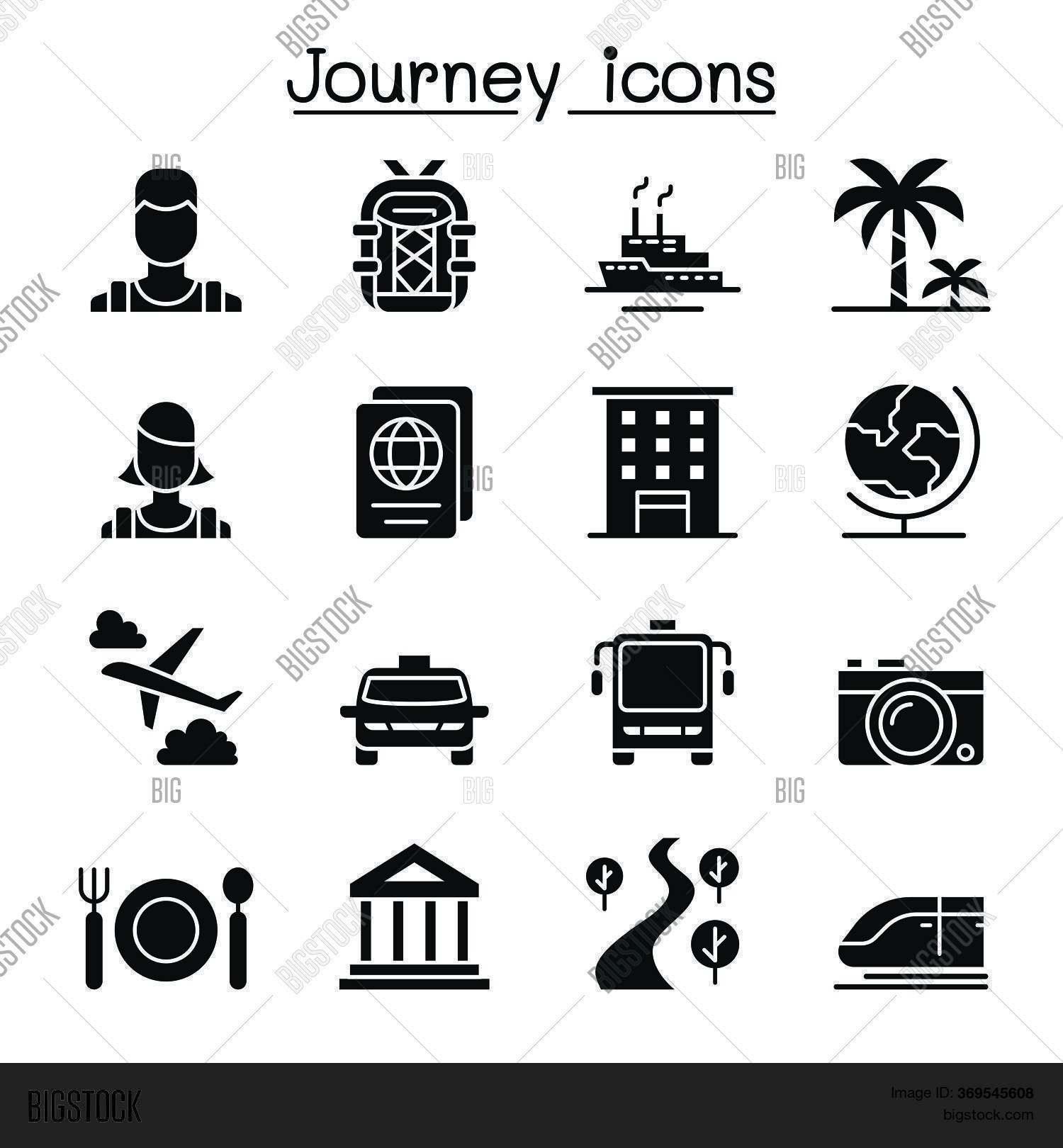Travel & Tourism Icon Vector & Photo (Free Trial) | Bigstock