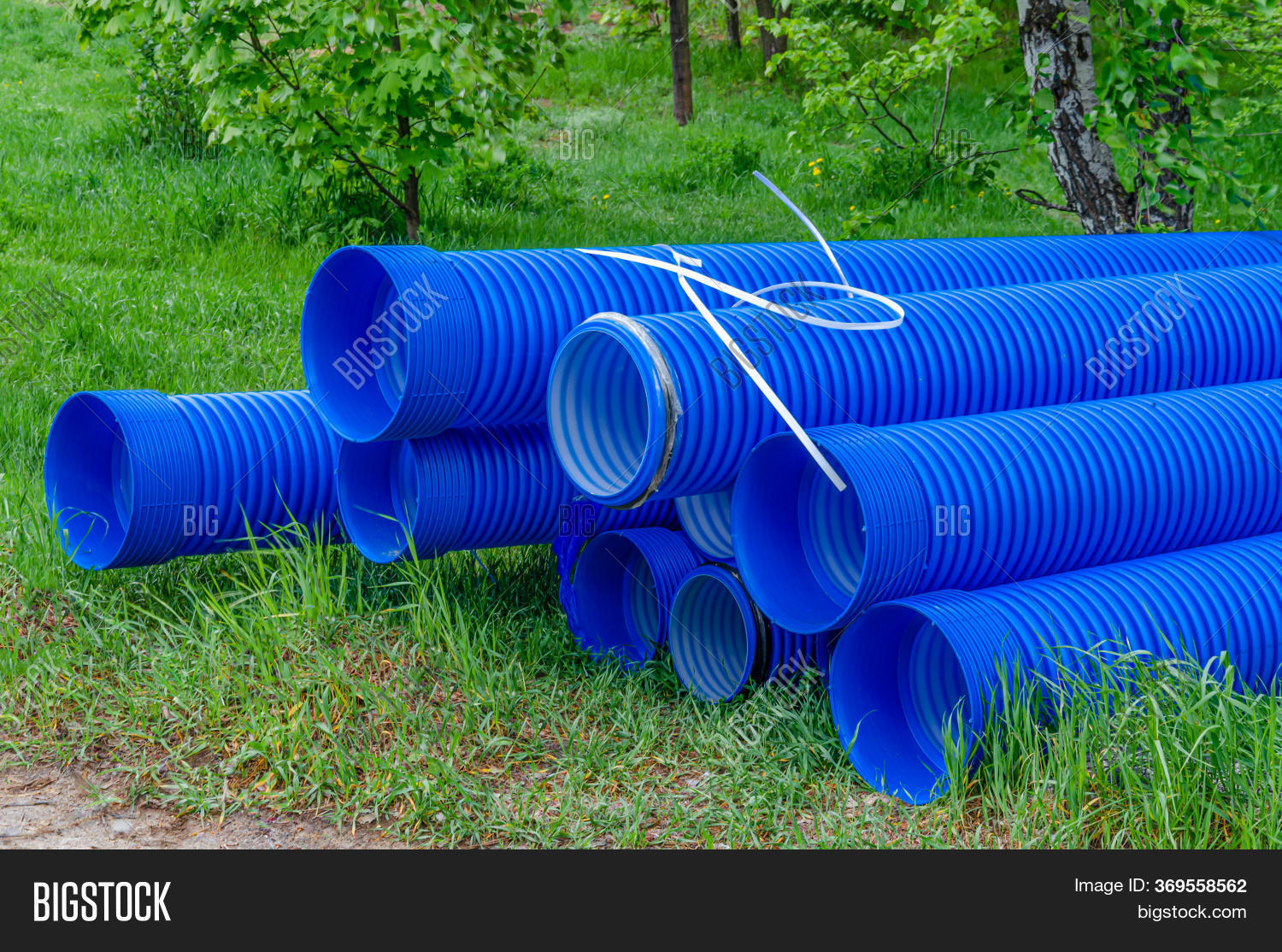 Blue Corrugated Image & Photo (Free Trial) | Bigstock