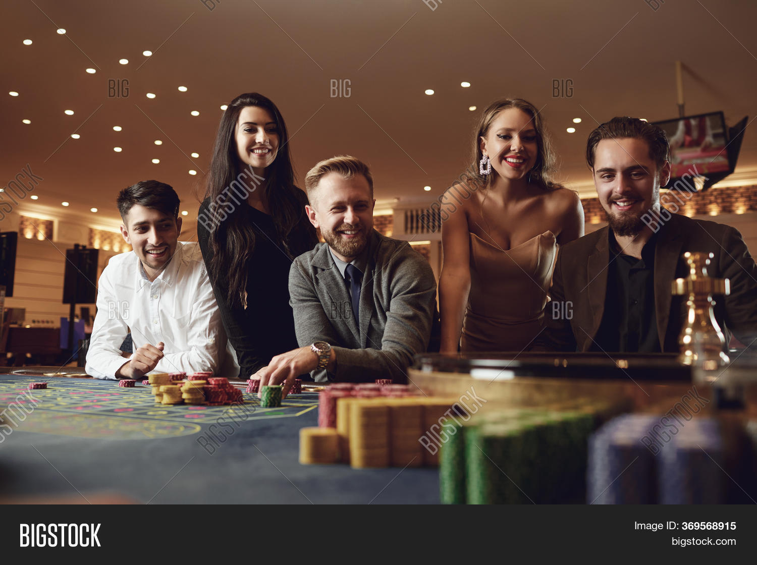 Happy People Betting Image & Photo (Free Trial) | Bigstock
