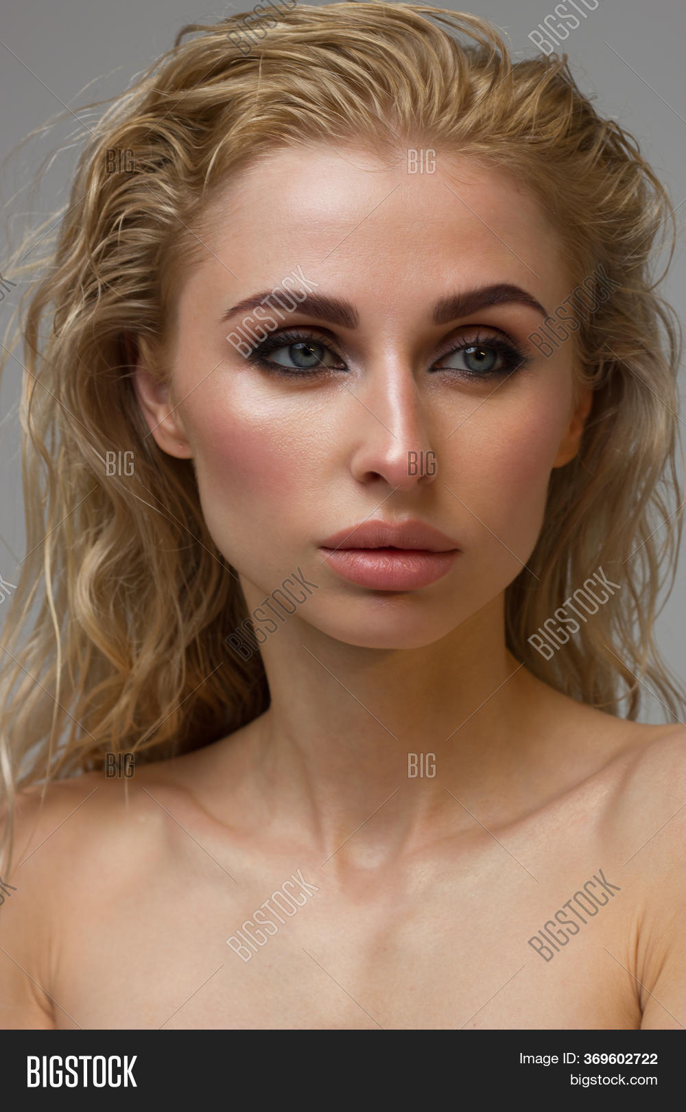 Half Beauty Portrait Image & Photo (Free Trial) | Bigstock