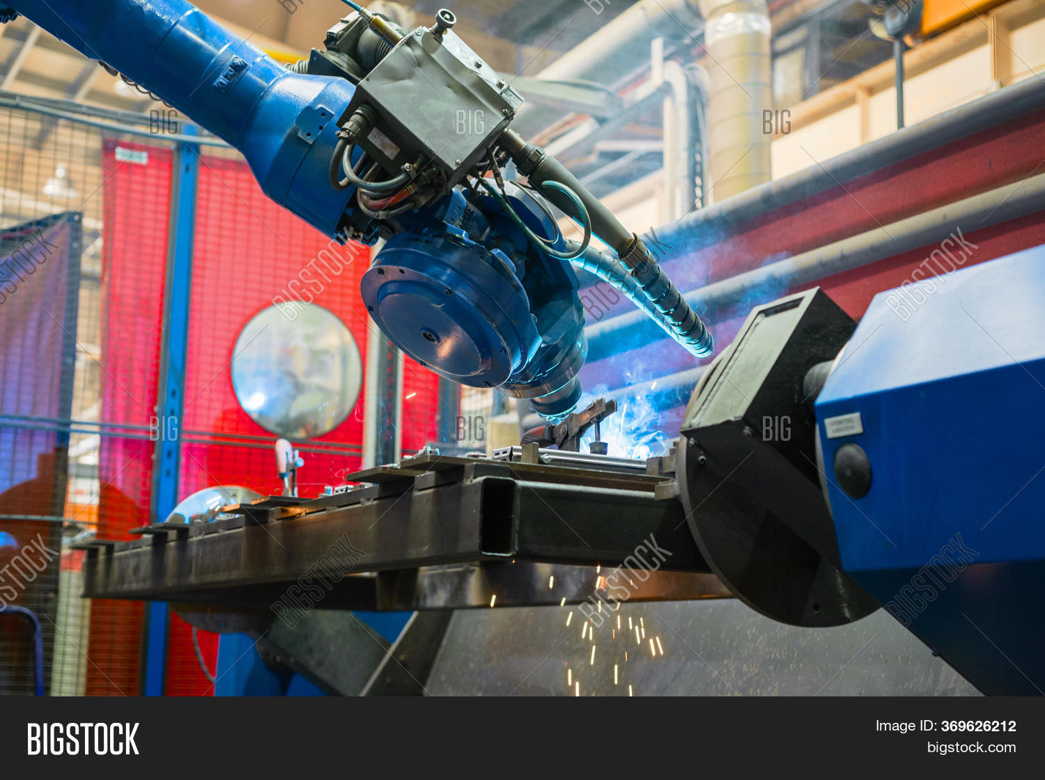 Welding Robot Process Image & Photo (Free Trial) | Bigstock