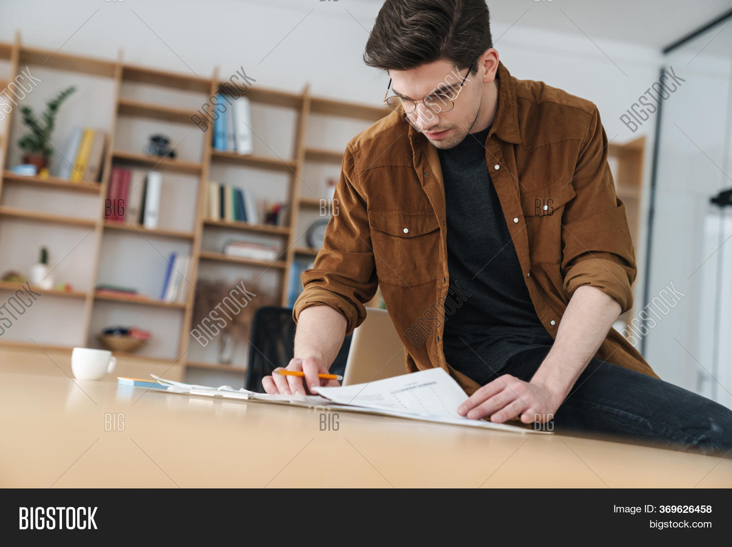 Image Handsome Focused Image & Photo (Free Trial) | Bigstock