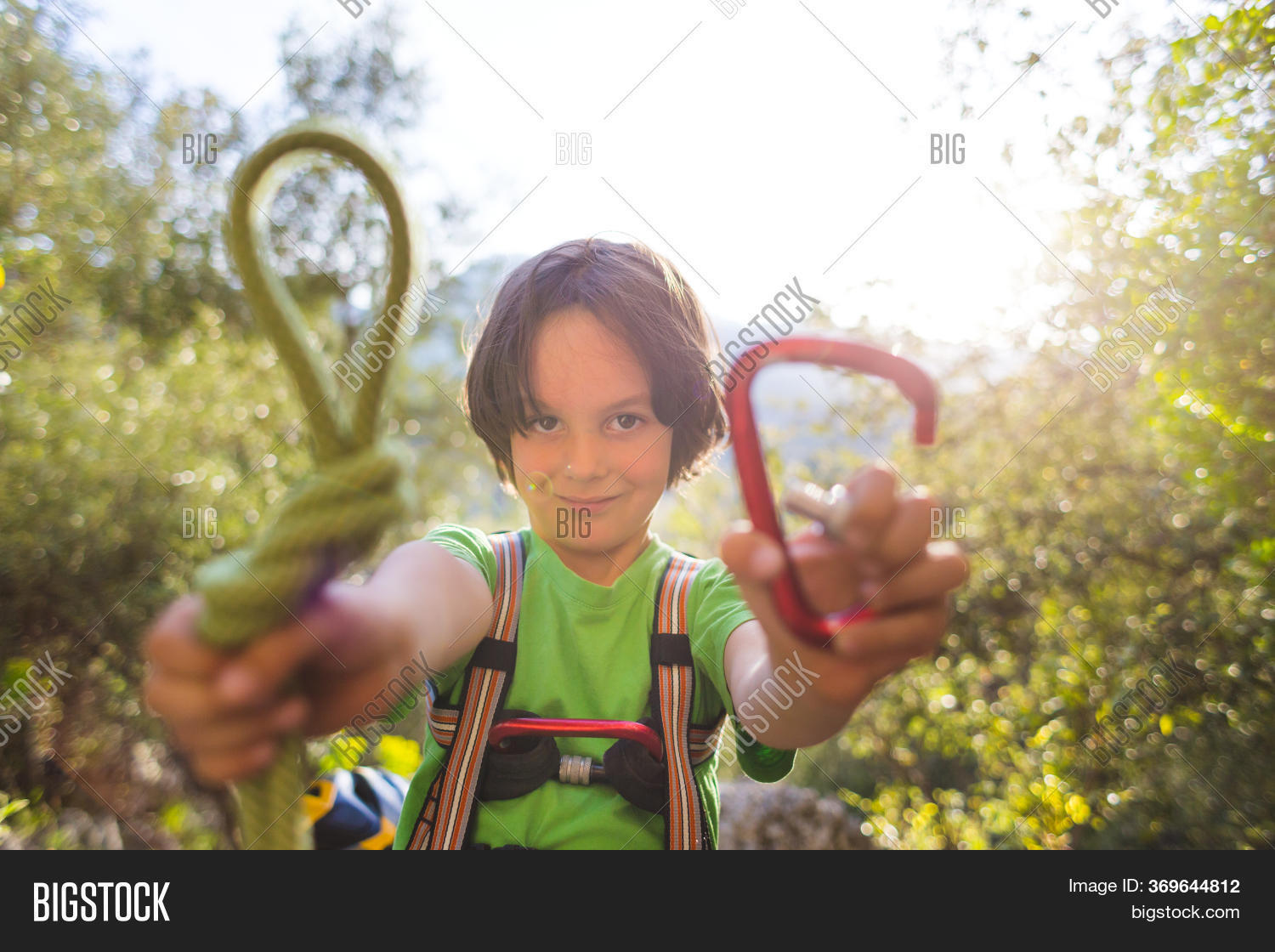 Child Shows Knot Rope Image & Photo (Free Trial) | Bigstock