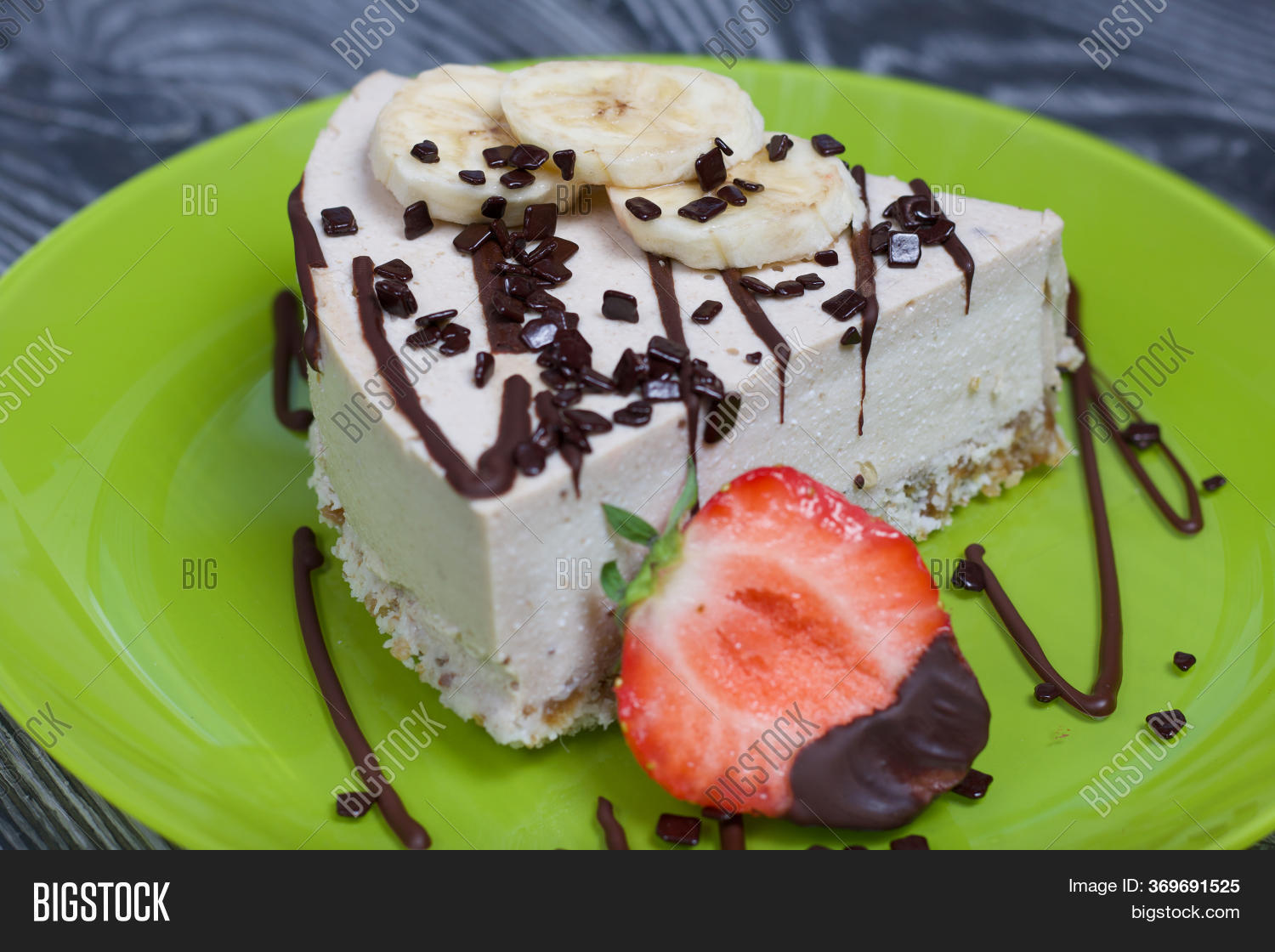 Cheesecake On Plate. Image & Photo (Free Trial) | Bigstock