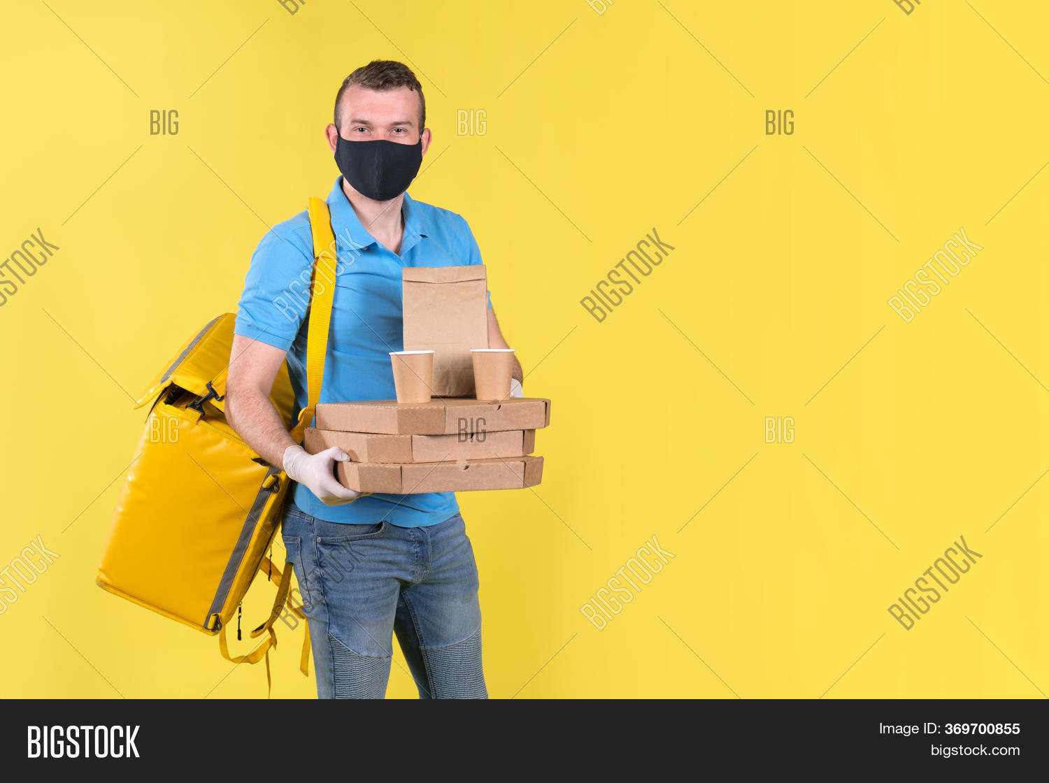 Safe Food Delivery. Image & Photo (Free Trial) | Bigstock