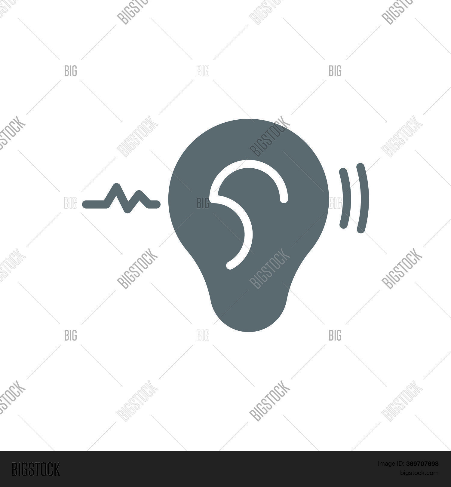 Assistive Listening Vector & Photo (Free Trial) | Bigstock