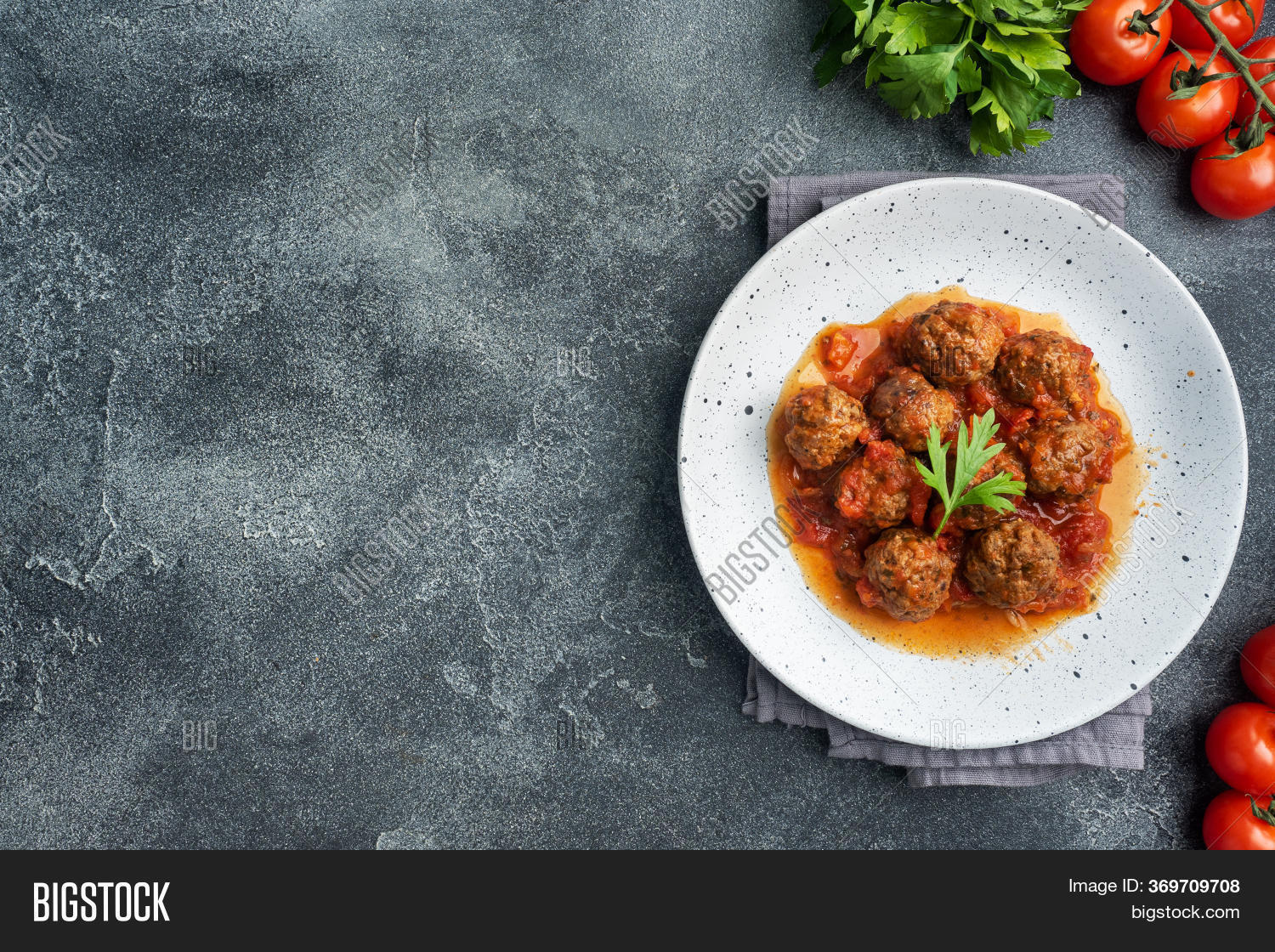 Beef Meatballs Stewed Image & Photo (Free Trial) | Bigstock