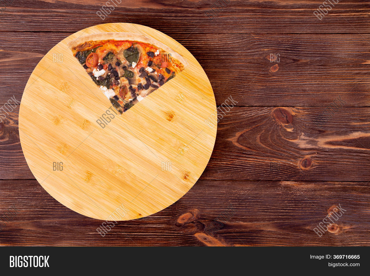 Quarter Pizza Cherry Image & Photo (Free Trial) | Bigstock