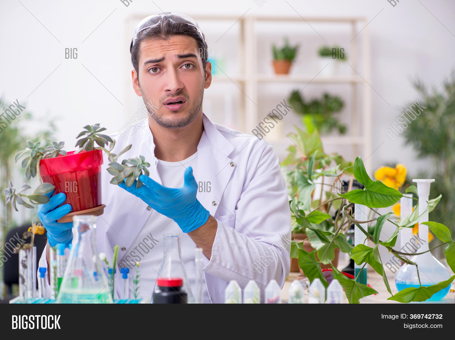 Young Male Chemist Image & Photo (Free Trial) | Bigstock