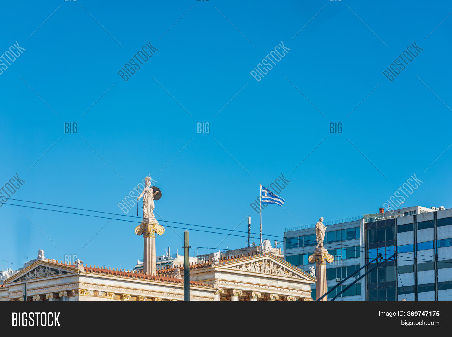 Greek Flag Athens, Image & Photo (Free Trial) | Bigstock
