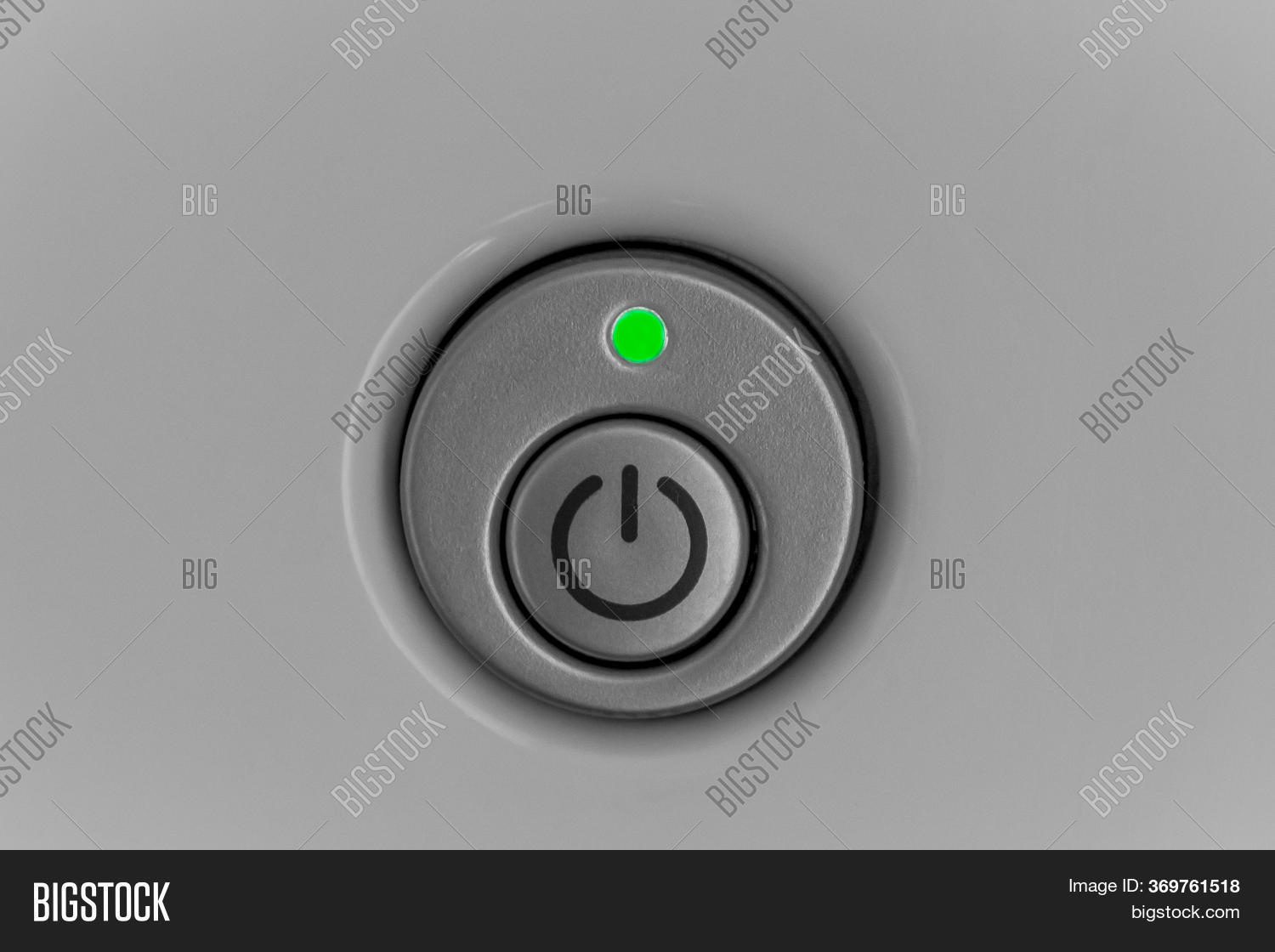 Power Button On Image & Photo (Free Trial) | Bigstock