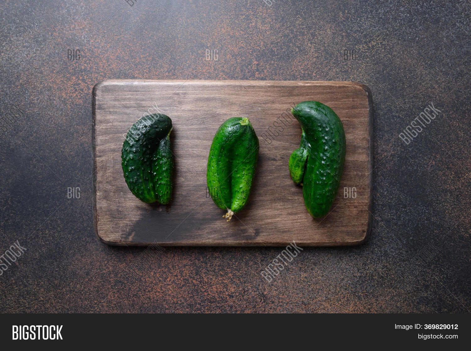 Ugly Three Cucumbers Image & Photo (Free Trial) | Bigstock