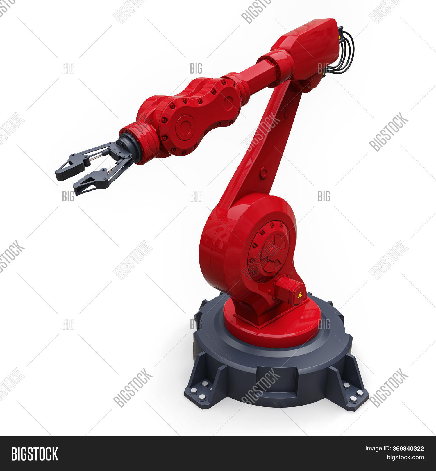 Robotic Red Arm Any Image & Photo (Free Trial) | Bigstock