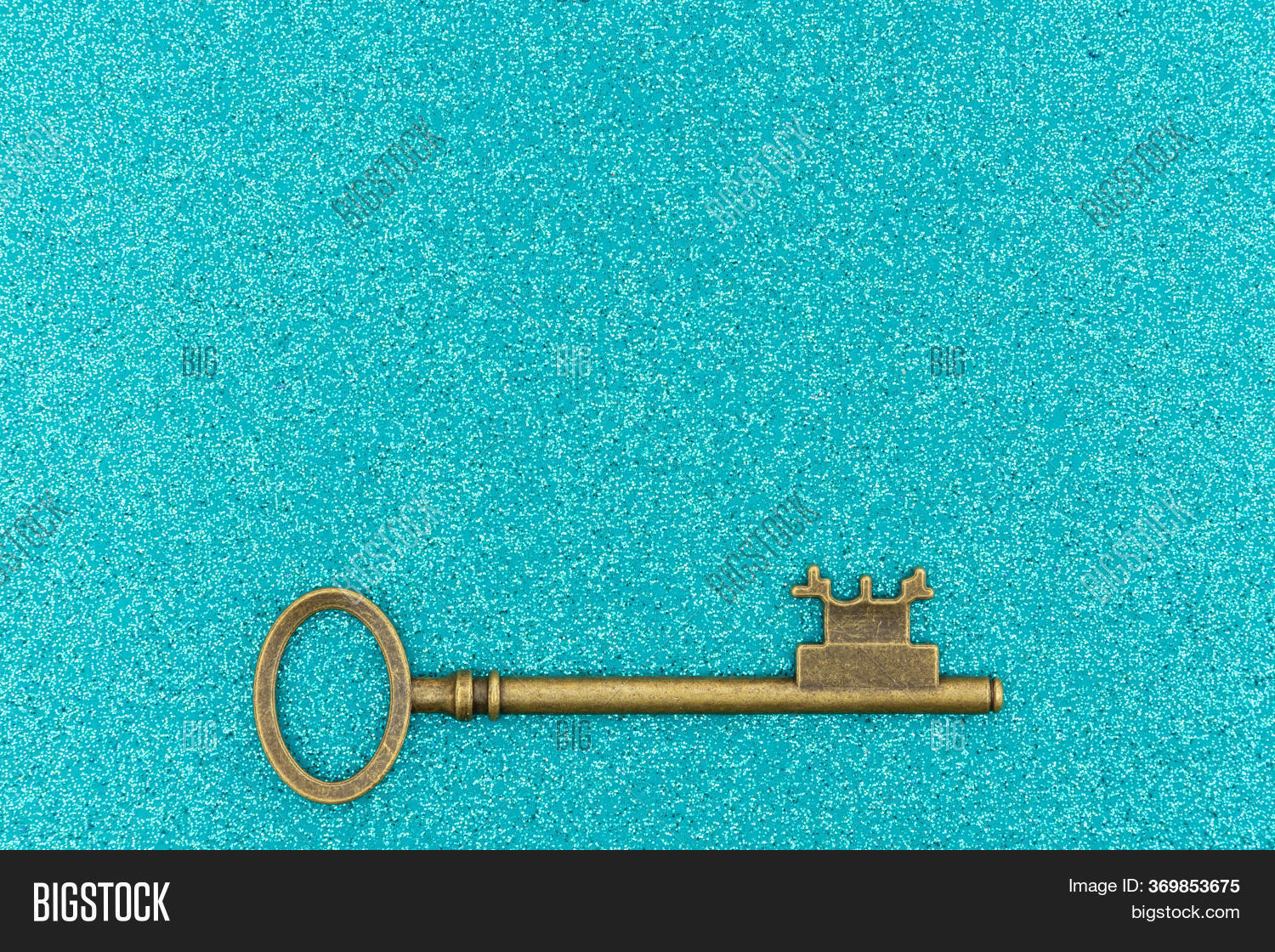 Skeleton Keys On Teal Image & Photo (Free Trial) | Bigstock