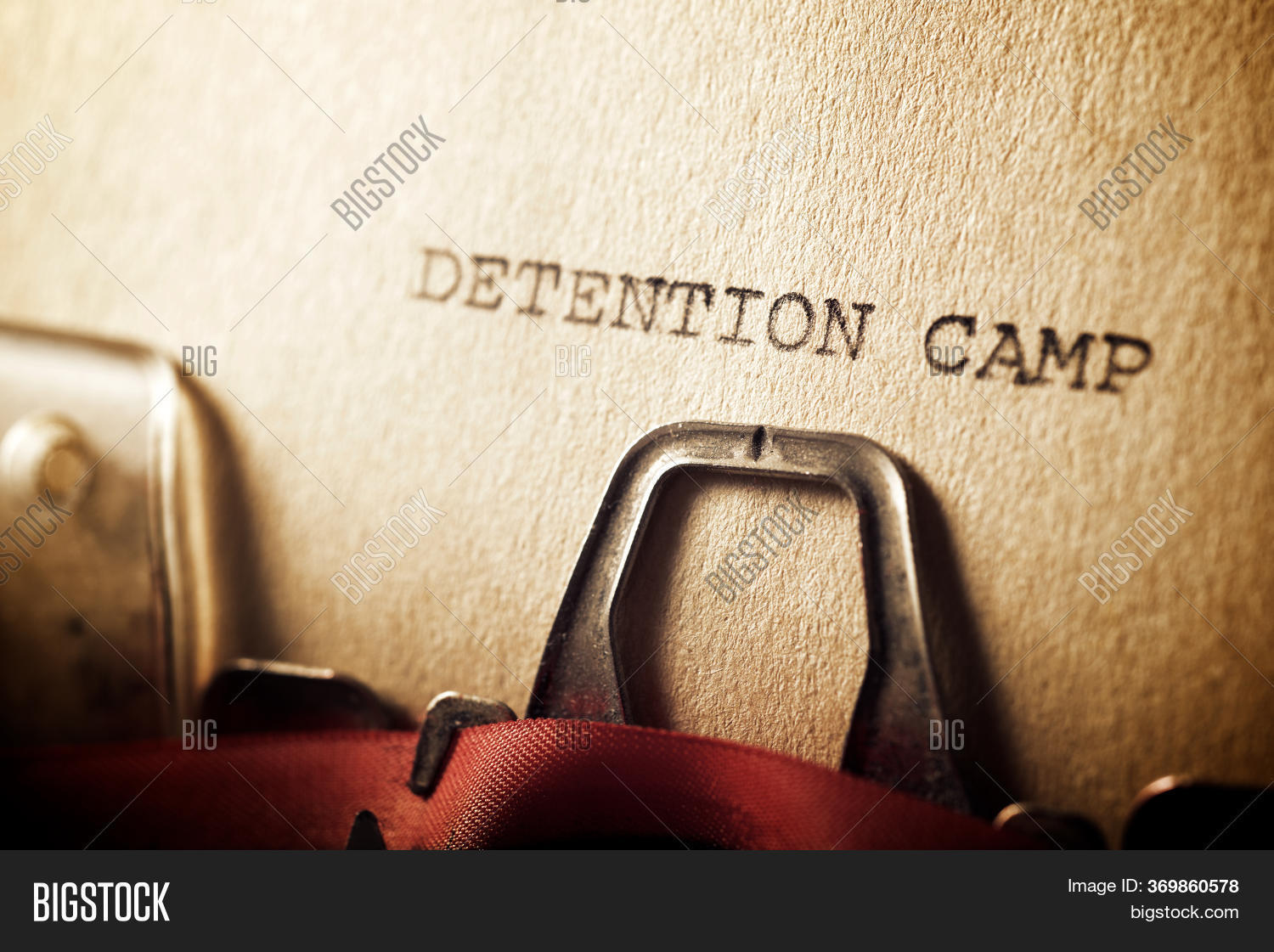 Detention Camp Text Image & Photo (Free Trial) | Bigstock