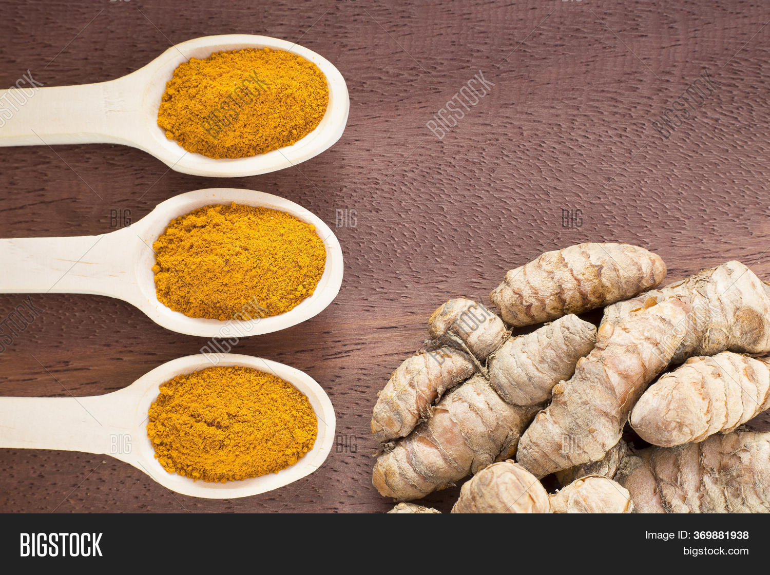 Turmeric Powder Fresh Image & Photo (Free Trial) | Bigstock