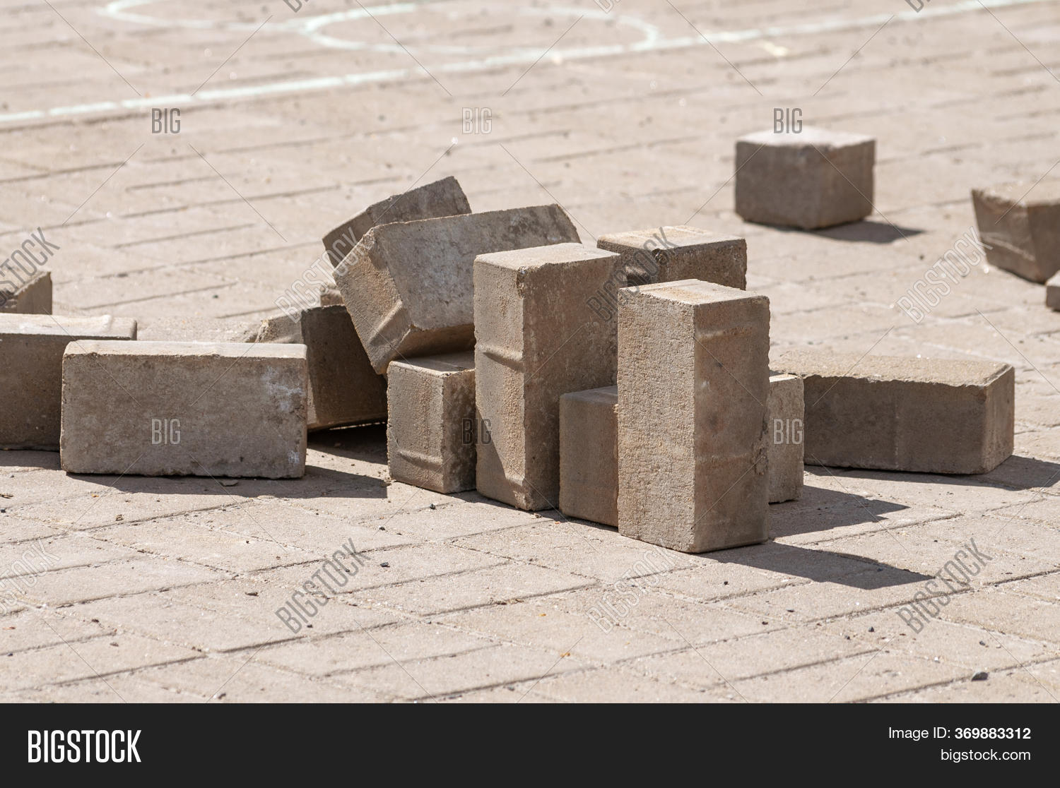 Paving Bricks Stacked Image & Photo (Free Trial) | Bigstock