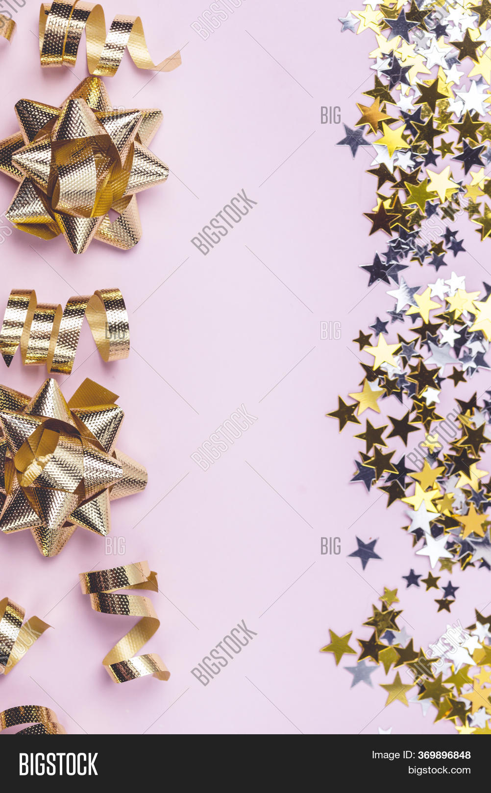 Gold Silver Confetti Image & Photo (Free Trial) | Bigstock