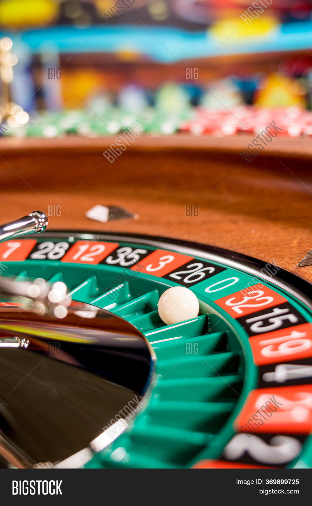 Roulette Table Close Image & Photo (Free Trial) | Bigstock
