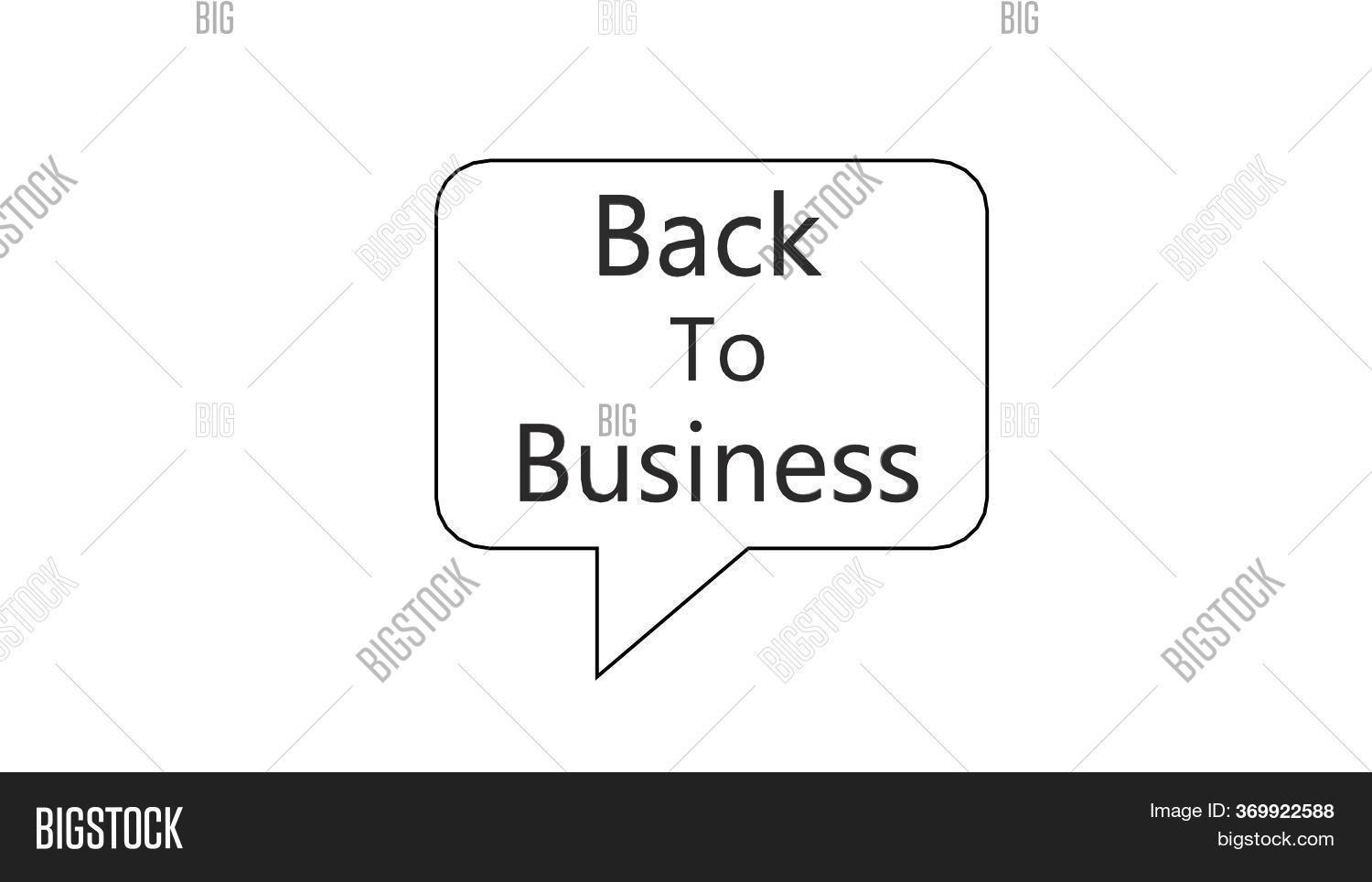 Back Business - Image & Photo (Free Trial) | Bigstock