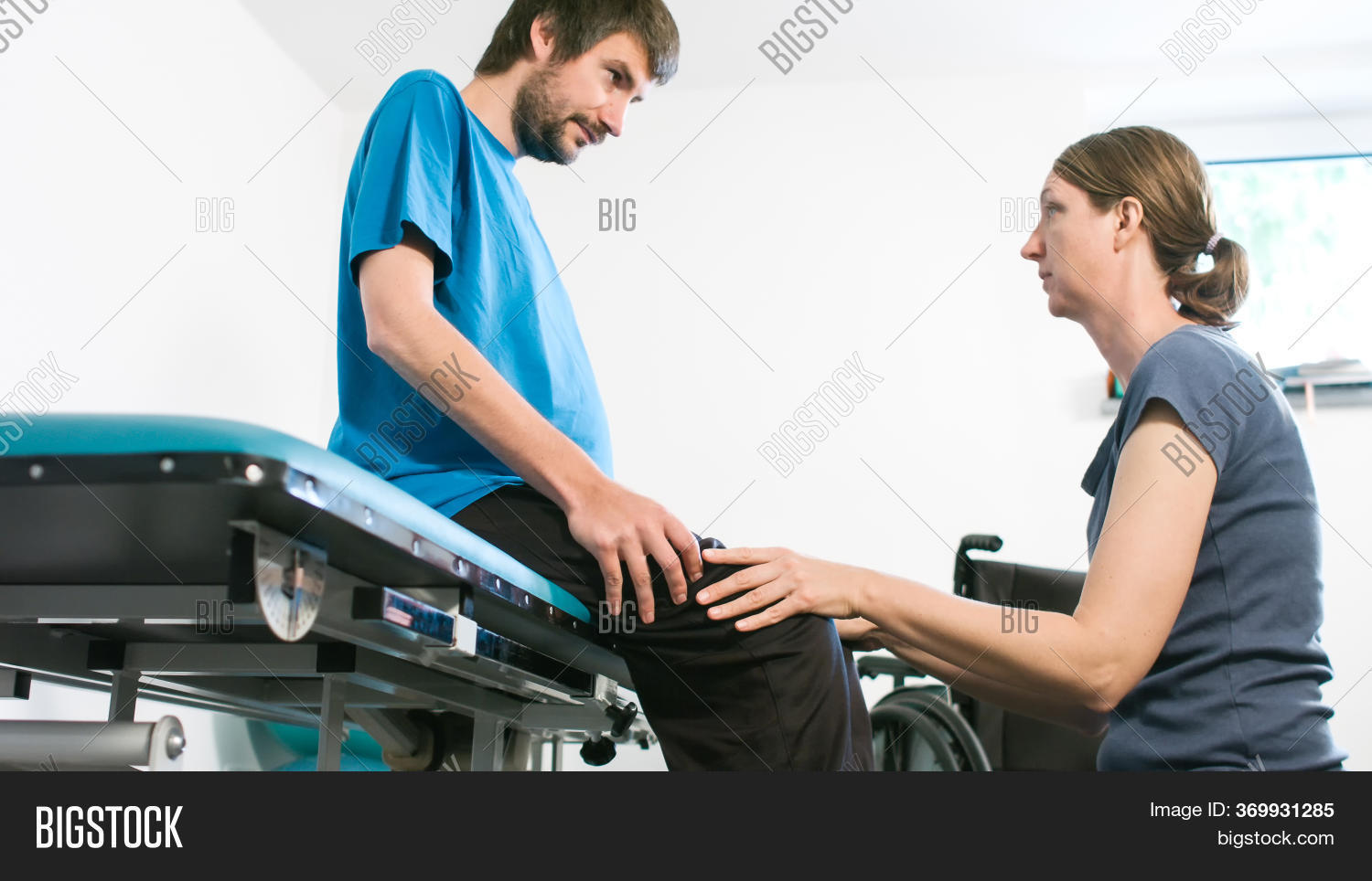 Physiotherapist Image & Photo (Free Trial) | Bigstock