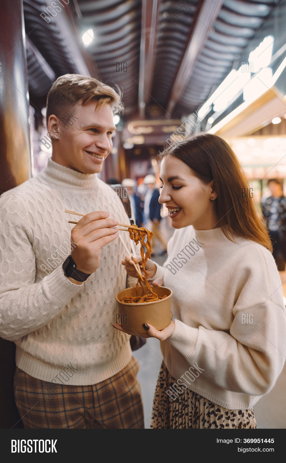 Newlywed Couple Eating Image & Photo (Free Trial) | Bigstock