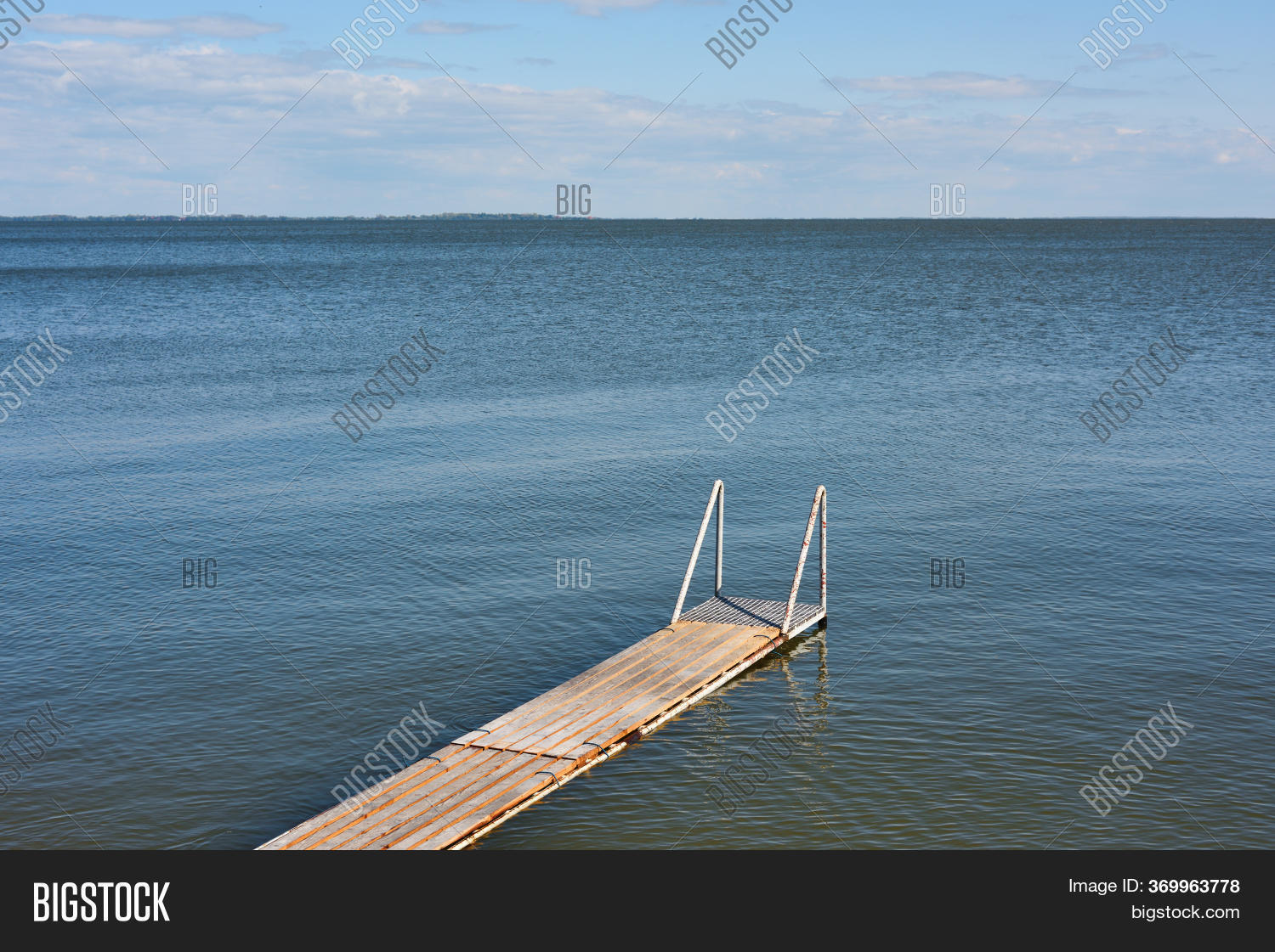 Small Wooden Pier Lake Image & Photo (Free Trial) | Bigstock