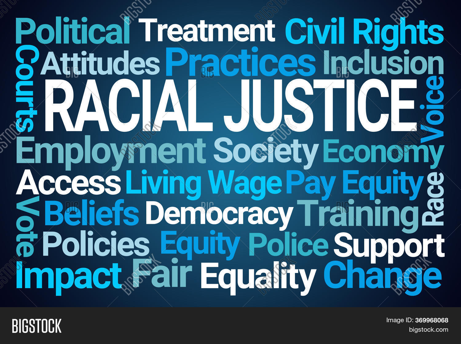Racial Justice Word Image & Photo (Free Trial) | Bigstock
