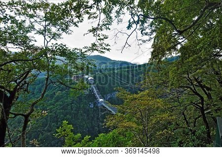 Skybridge Bridge Over Image & Photo (Free Trial) | Bigstock